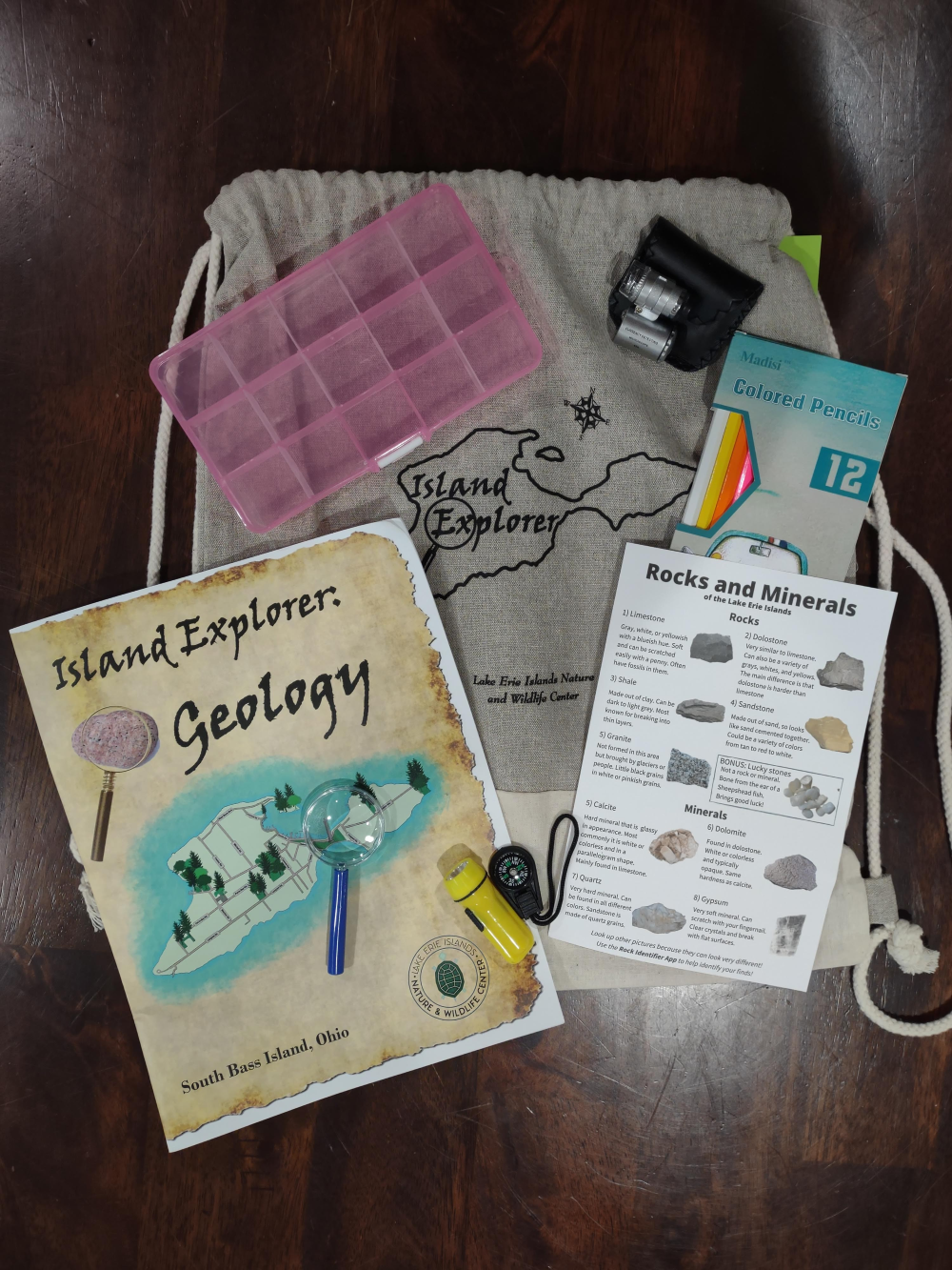 Island Explorer Pack – Geology – Lake Erie Islands Nature & Wildlife Center