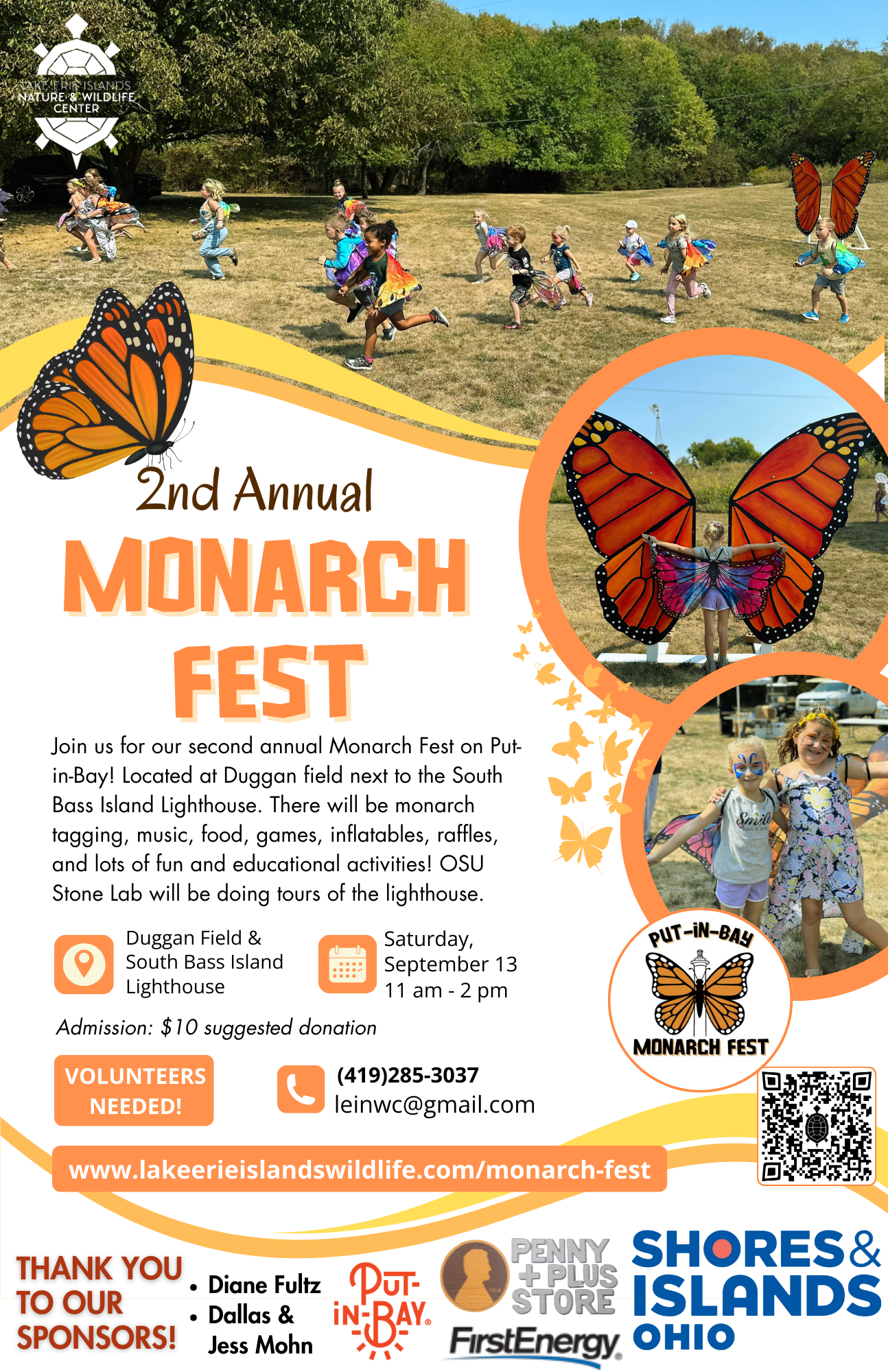 Monarch Fest – Lake Erie Islands Nature & Wildlife Center